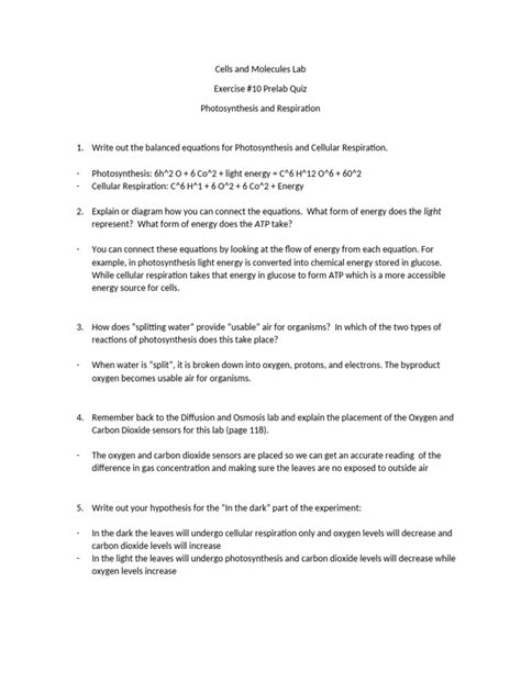 Exercise 10 Prelab Pdf