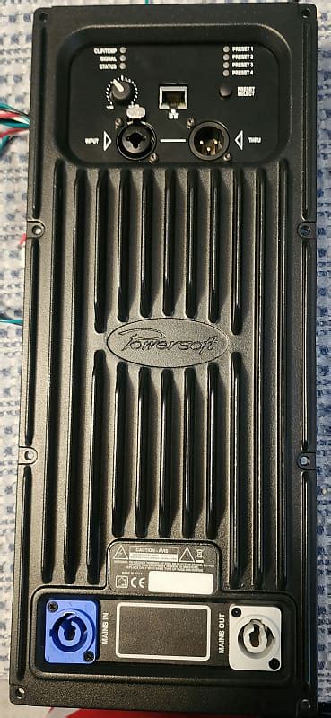 Powersoft D Cell 504 Amplifier Module Reverb