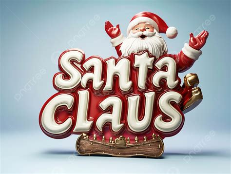 산타 클로스 3d 렌더링 문자 쓰기 그라데이션 배경 새해 복 많이 받으세요 배경 일러스트 및 사진 무료 다운로드 Pngtree