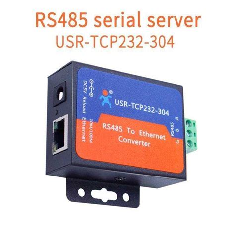 Rs485 Usr Tcp232 304 To Ethernet Serial Server Tcpip Networking