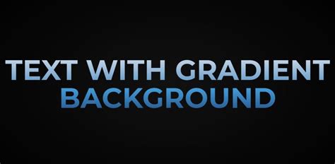 13 Css Text Background Effect Examples Onaircode