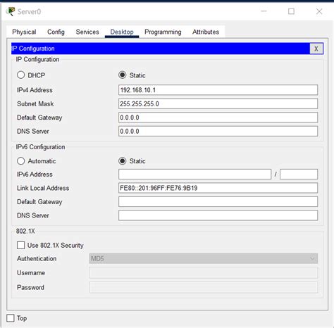 How To Create Web Server On Packet Tracer Geeksforgeeks