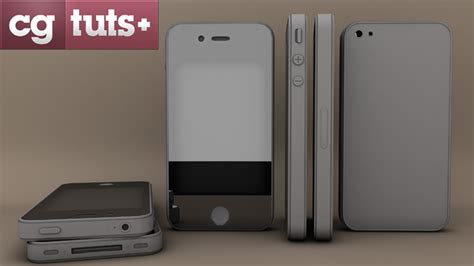 Modeling Texturing Shading And Rendering The Iphone In Maya Part 2