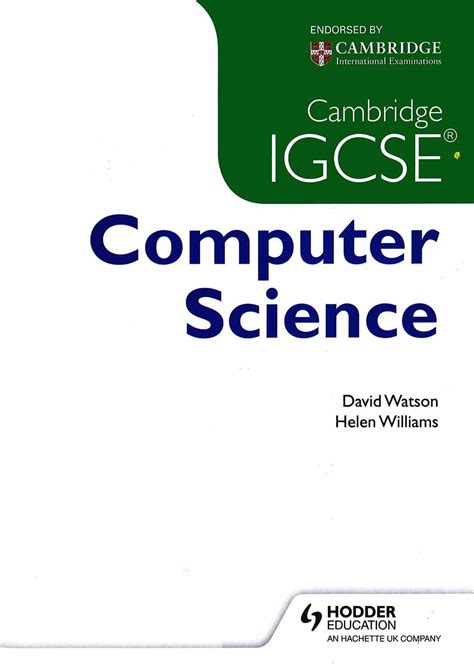 Cambridge IGCSE Computer Science