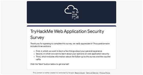 Tryhackme Web Application Security Survey Tryhackme 10 Comments