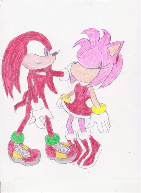 Knuckles X Amy By Bluespeedsfan On Deviantart