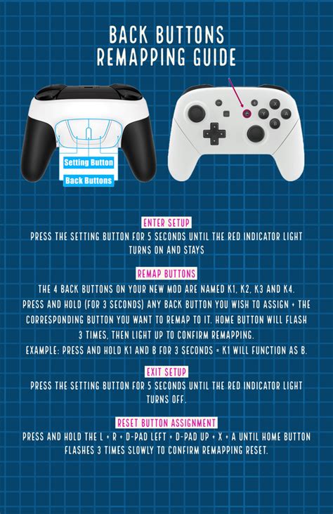 Nintendo Switch Pro Controller Back Button Remapping Setup Guide