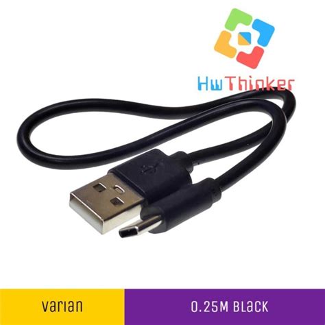 jual mh27 kabel data usb type c 30cm 50cm 1m for arduino nodemcu esp32