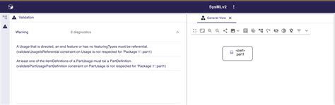 Validation Syson Docs