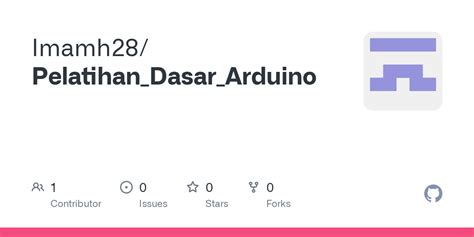 Pelatihandasararduinodasararduinoo At Main · Imamh28pelatihandasararduino · Github