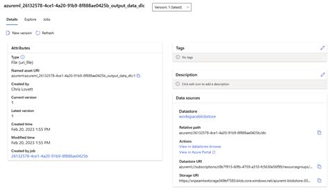 Azure Ml Sdk V File Is Not Written To Output Azureml Datastore Issue Azure Azure