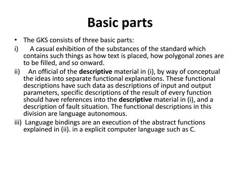 graphics kernel system gks pptx programming languages computing