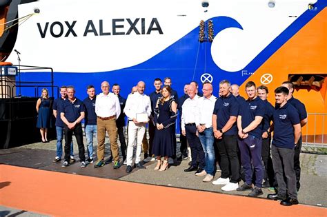 Princess Alexia Of The Netherlands Christening Of Van Oord Trailing