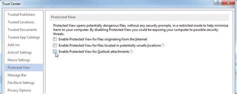 how to disable protected view in microsoft word 2013 and word 2010