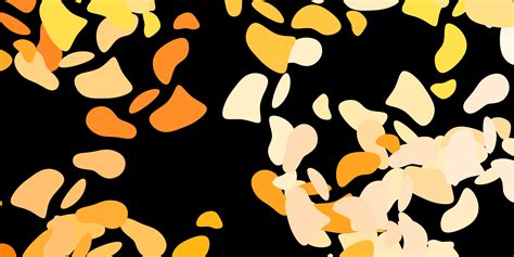 Dark Orange Vector Background With Random Forms 2538121 Vector Art At Vecteezy