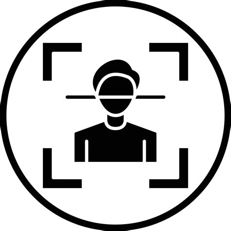 Facial Recognition Vector Icon Design 22802104 Vector Art At Vecteezy
