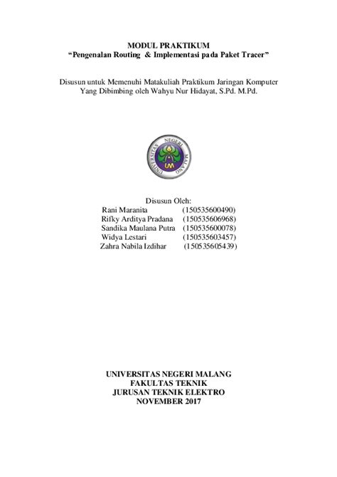 Doc Modul Praktikum Routing Risalatul Muawanah