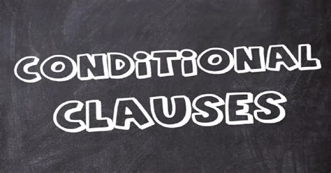 Conditional Clauses If Clauses In English English With Hardeep