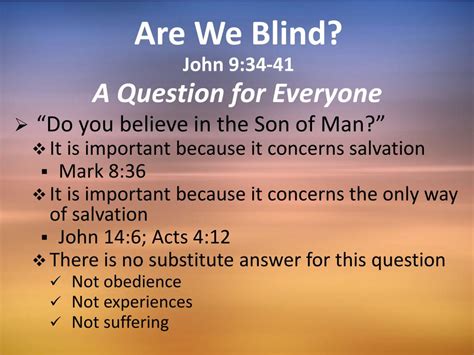 Ppt Are We B Lind John 934 41 Powerpoint Presentation Free