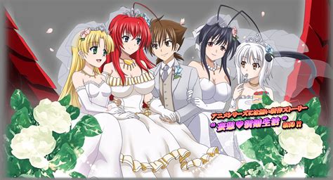 Highschool Dxd Asia Argento Himejima Akeno Hyoudou Issei Rias Gremory