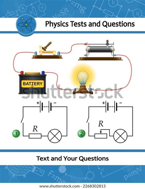 Physical Experiment Studying Ohms Laws Simple Stock Vector Royalty Free 2268302813 Shutterstock