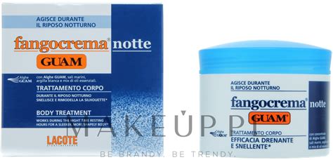 Guam Fangocrema Notte - Krem do ciała na noc z błotem fango | Makeup.pl