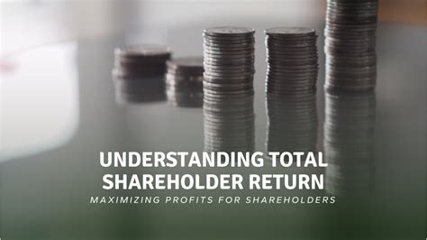 Understanding Total Shareholder Return Tsr