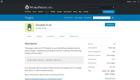 How To Disable Floc In Wordpress Webgaku