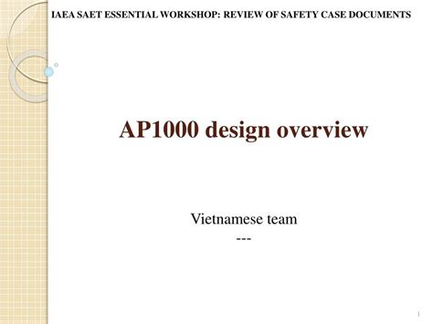 Ppt Ap1000 Design Overview Powerpoint Presentation Free Download Id 3368729