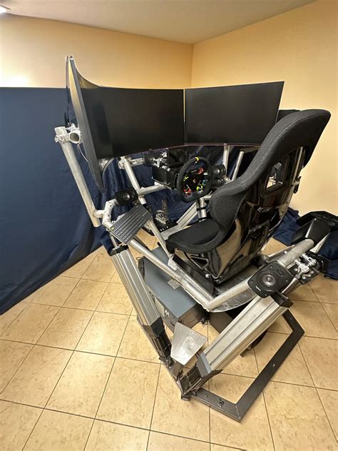 Simracing 6dof Simulator Driving Simulator With High End Pc Germany