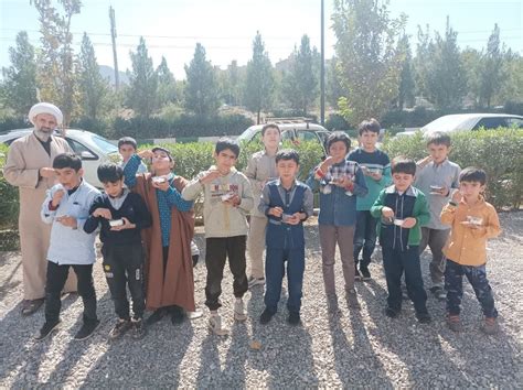 شرکت در اردوی نماز دانش آموزان مسجد محور