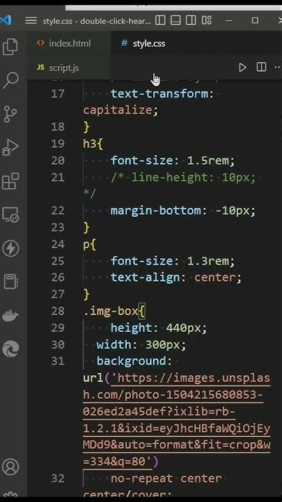 Double Click Heart Short In Html Css And Javascript Short Youtube