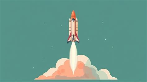 Premium Ai Image Space Rocket Launch Ai Generated