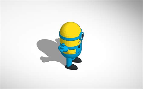 3d Design Minnion Tinkercad