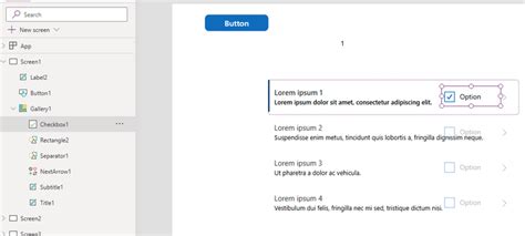 Checkbox In Gallery How To Uncheck All Others Power Platform Community