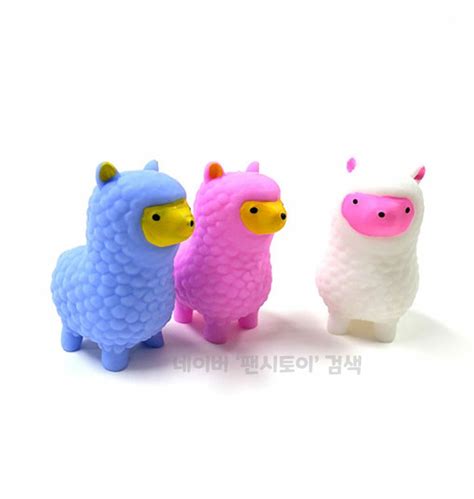 알파카 주물럭 말랑이 스퀴시 모찌 스트레스 해소 촉감놀이 힐링템 키덜트 티몬
