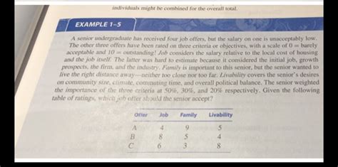 solved 5 use the data in example 1 5 a what is the total