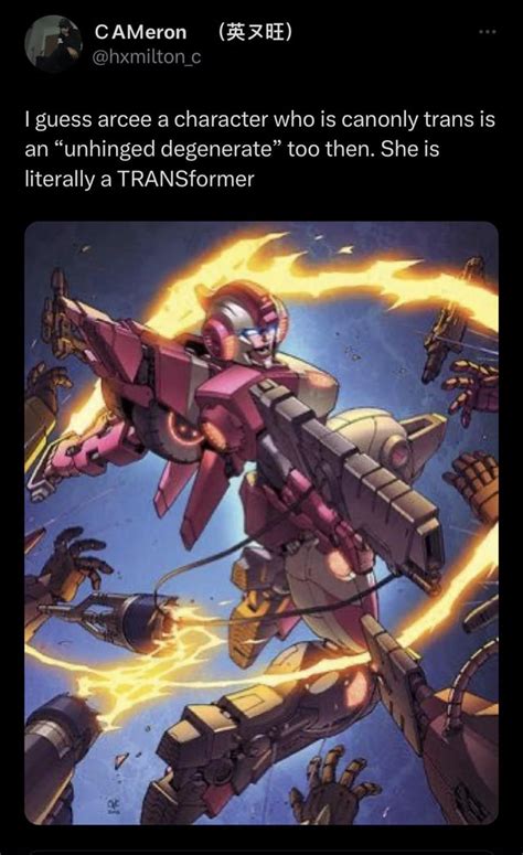 More Left Wing Transgender Transformers Logic Here Rleftwingcope