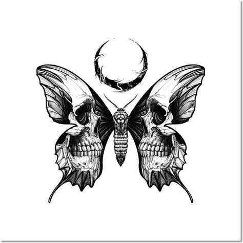 Skull Butterfly By Lecola In 2025 Skull Butterfly Tattoo Skull