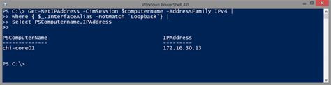 Powershell Problem Solver Find Ip Address Using Powershell