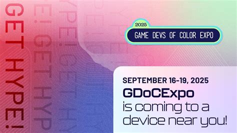 Game Devs Of Color Expo Returning September 16 Gamers Heroes