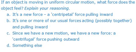 Solved If An Object Is Moving In Uniform Circular Motion Chegg