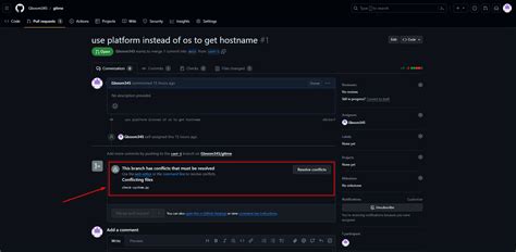 Resolve Content Line Merge Conflicts In Github 4sysops