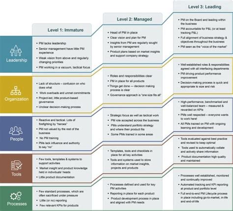 Lean Maturity Matrix