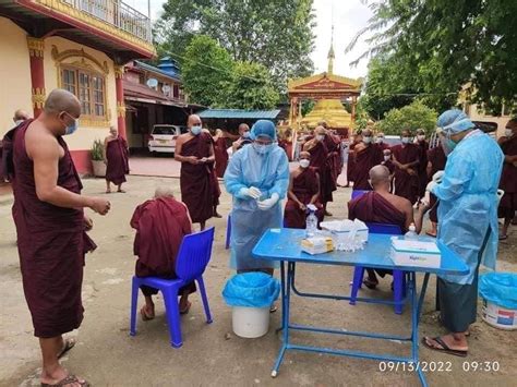 မှော်ဘီမြို့နယ် ပရိယတ္တိစာသင်တိုက်တခုက ရဟန်း၊သီလရှင်နှင့်လူပုဂ္ဂိုလ် ၂၅ ဦးတွင် ကိုဗစ်ရောဂါပိုးတ