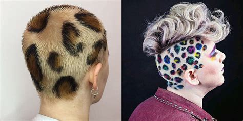 Pin By Chibi On Rainbow Hair Leopard Print Hair New Hair Trends