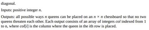 Solved Modify The Backtracking Algorithm For The N Queens Problem