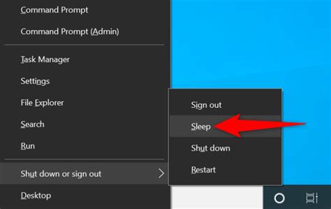 How To Create And Use A Windows Sleep Mode Shortcut