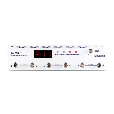 Mooer L6 Mkii Pedal Loop Controller Reverb