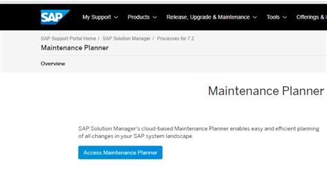 SAP ABAP Central Solution Manager SP Upgrade Planning ABAP Stack Part